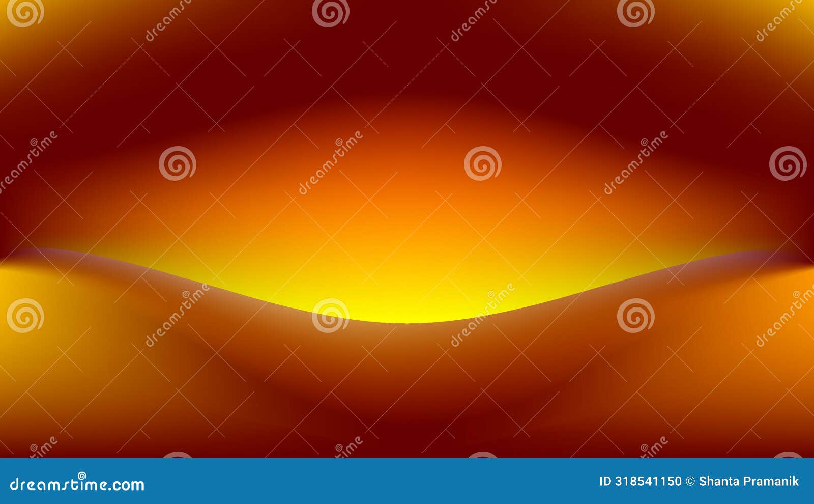 Red and Yellow Sun Drop Abstract Background Stock Illustration ...