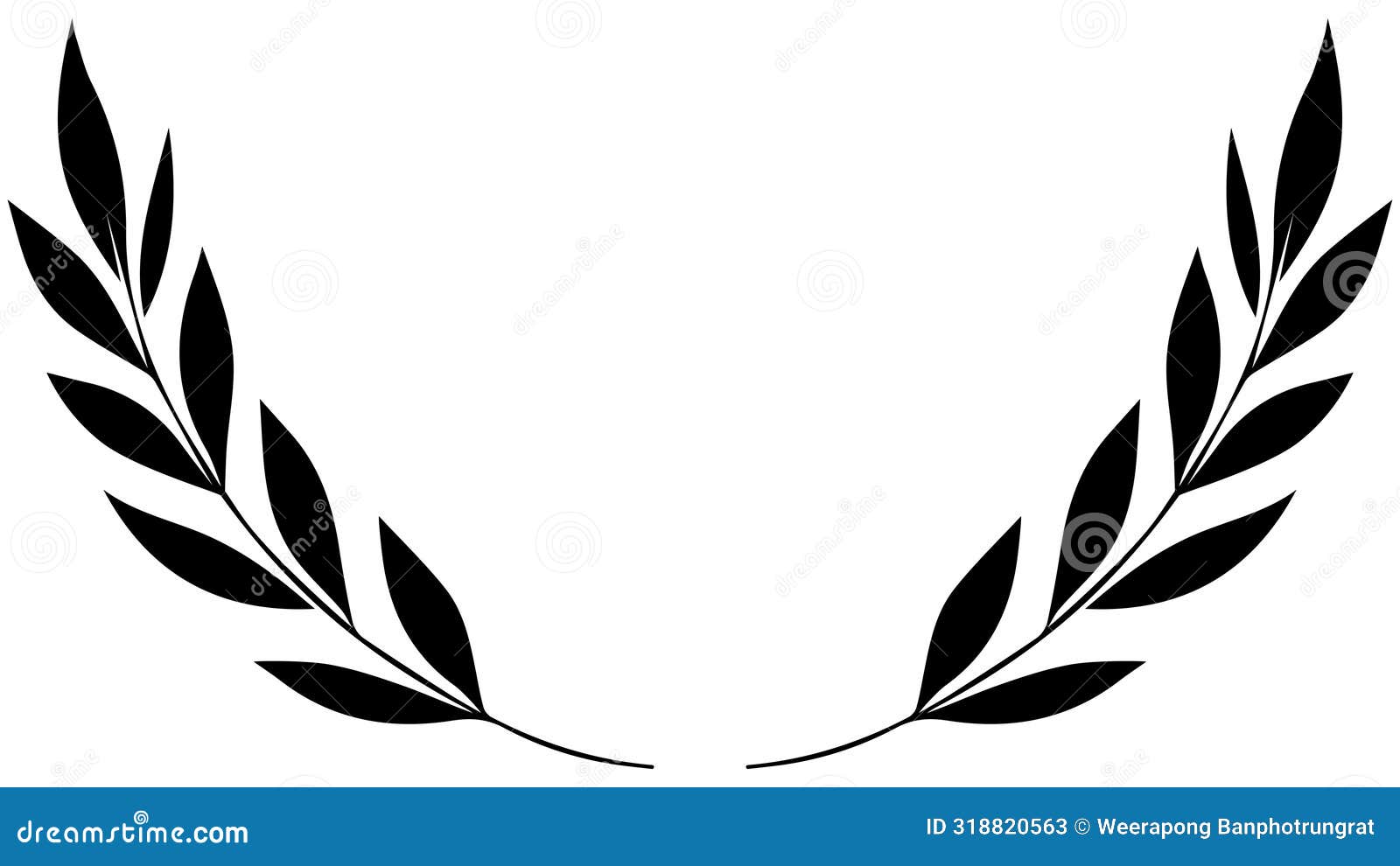 Leaf Frame, Decorative Element, Leaves Pattern Design for Decoration ...