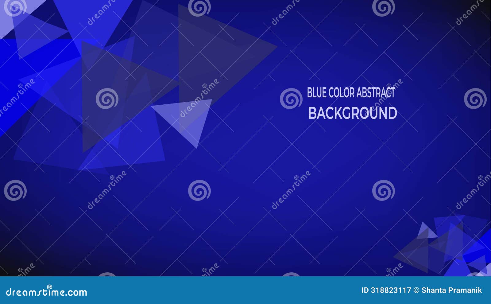 Blue Color Authentic Abstract Background Stock Vector - Illustration of ...