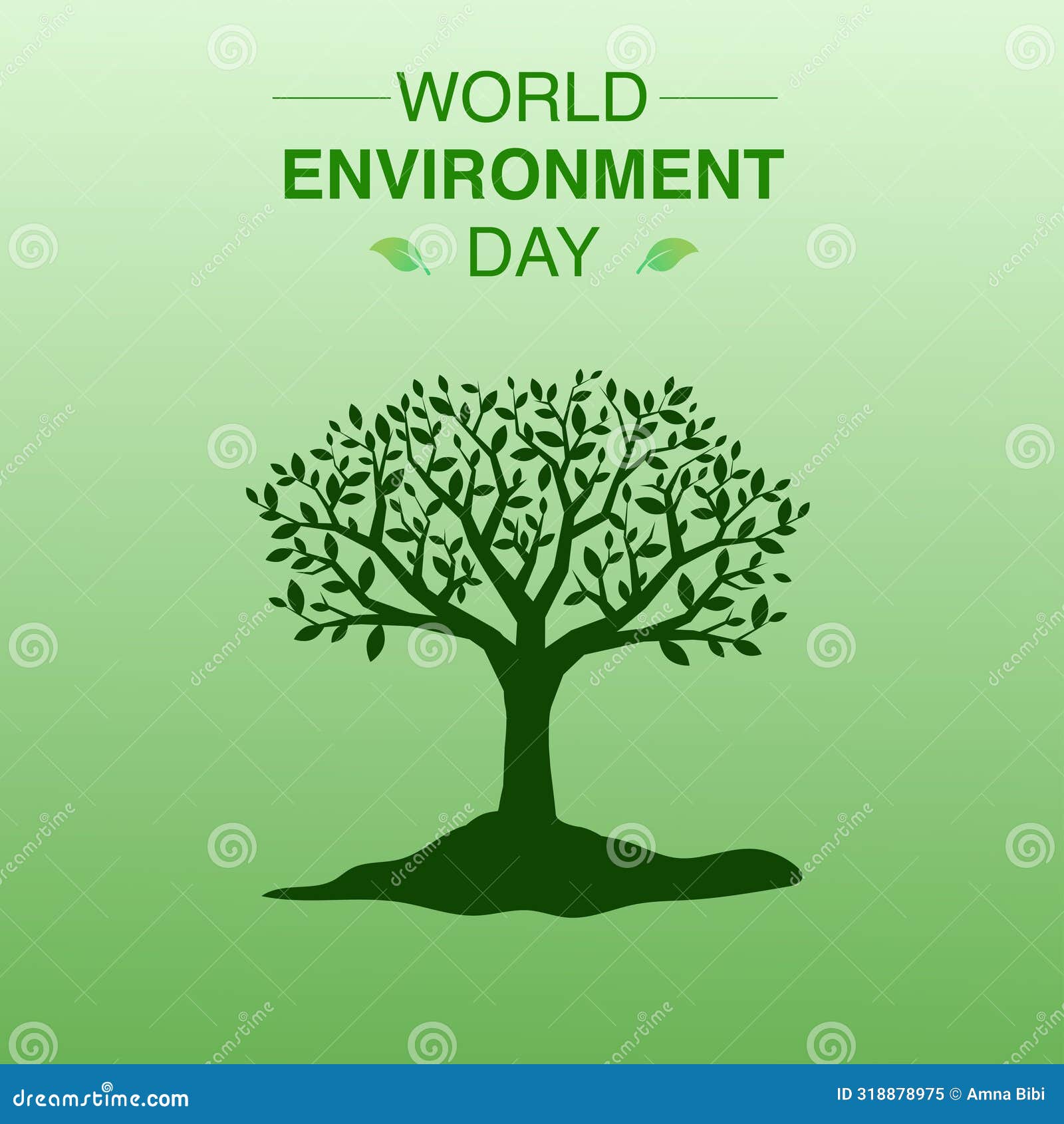 World Environment Day June 5th Modern Creative Banner, Design Concept ...