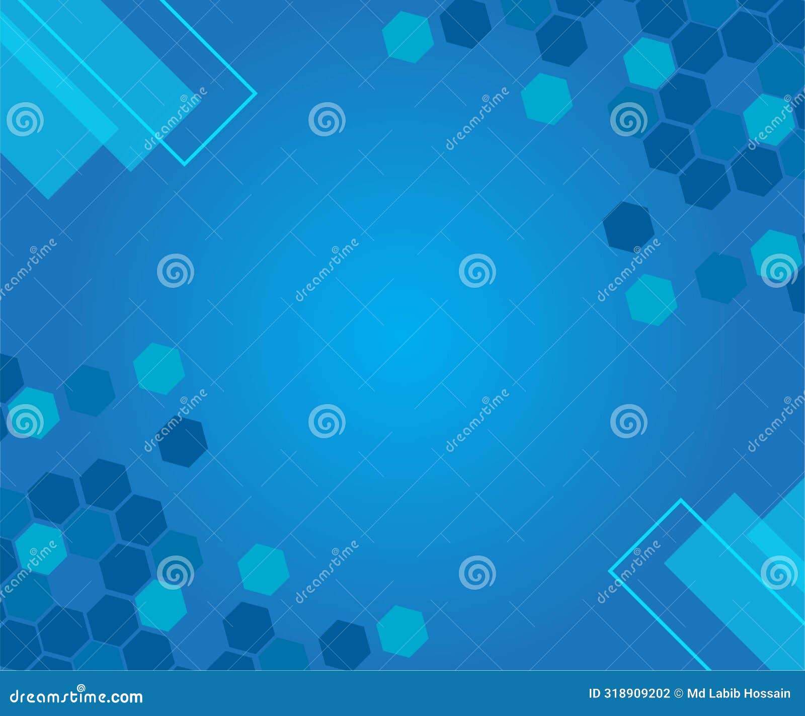 Abstract Bule Background Shape Art Vactor 1 Stock Vector - Illustration ...