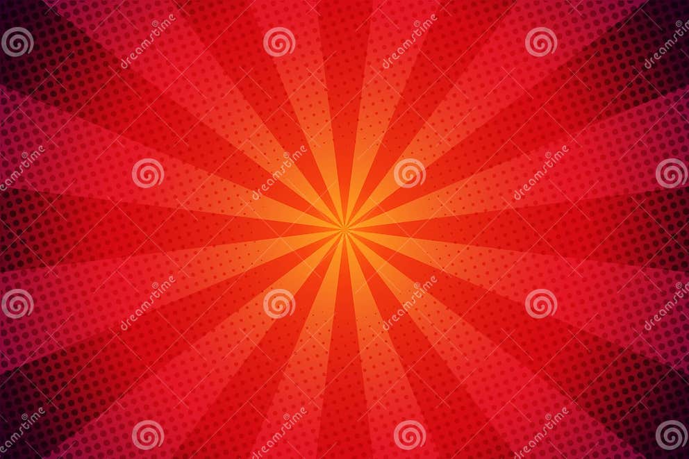Retro Gradient Background Style Comic Manga Shape Cartoon Anime Vector ...