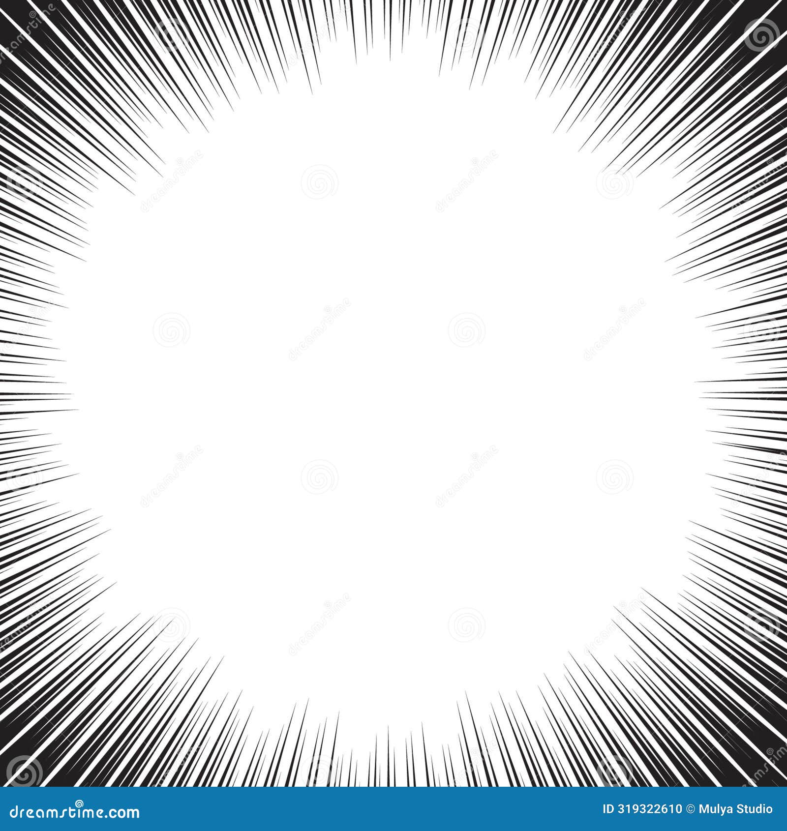 Element Style Background Cartoon Comic Anime Vector Image Stock Vector ...