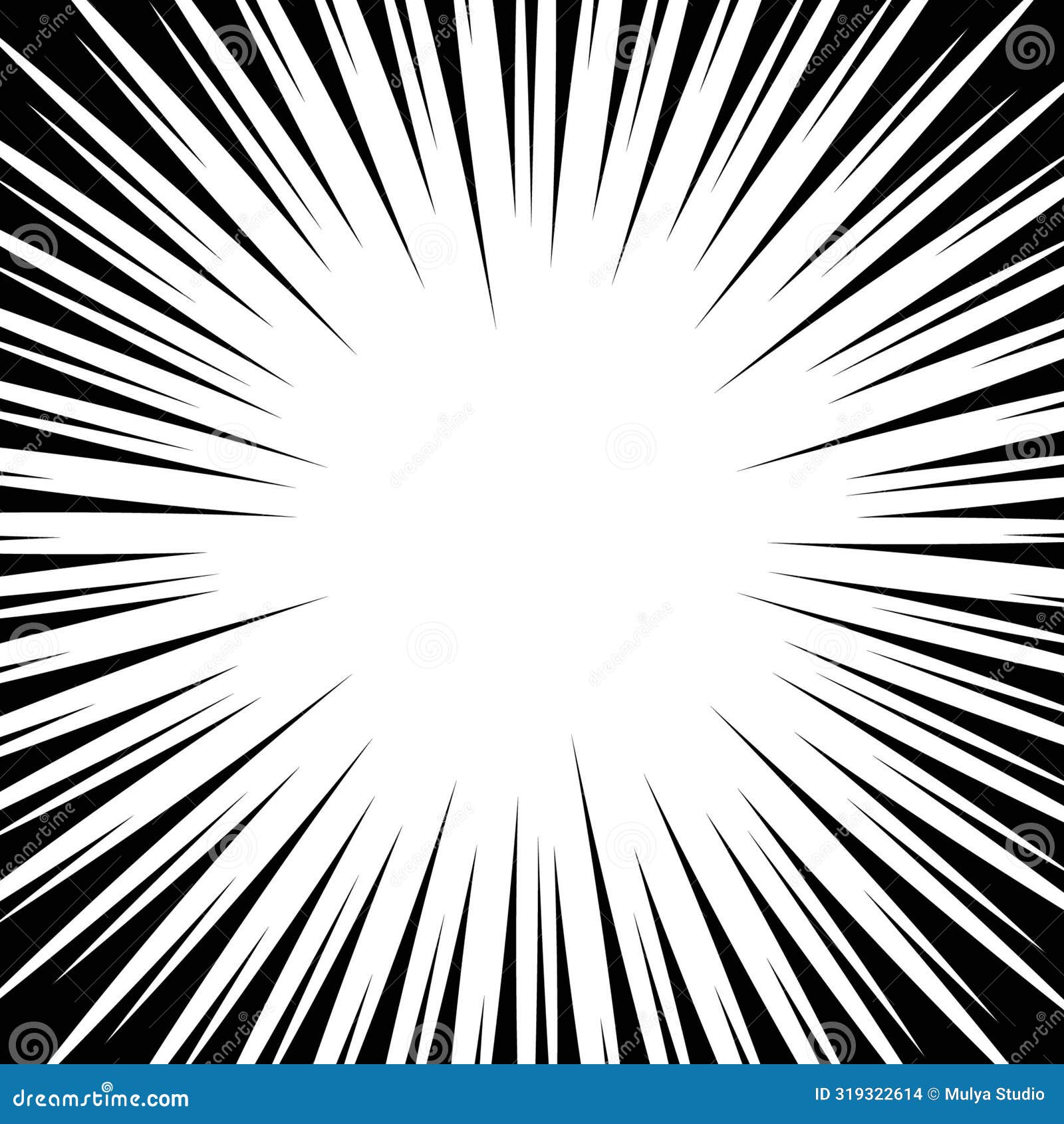 Element Cartoon Background Style Comic Manga Vector Image Stock Vector ...