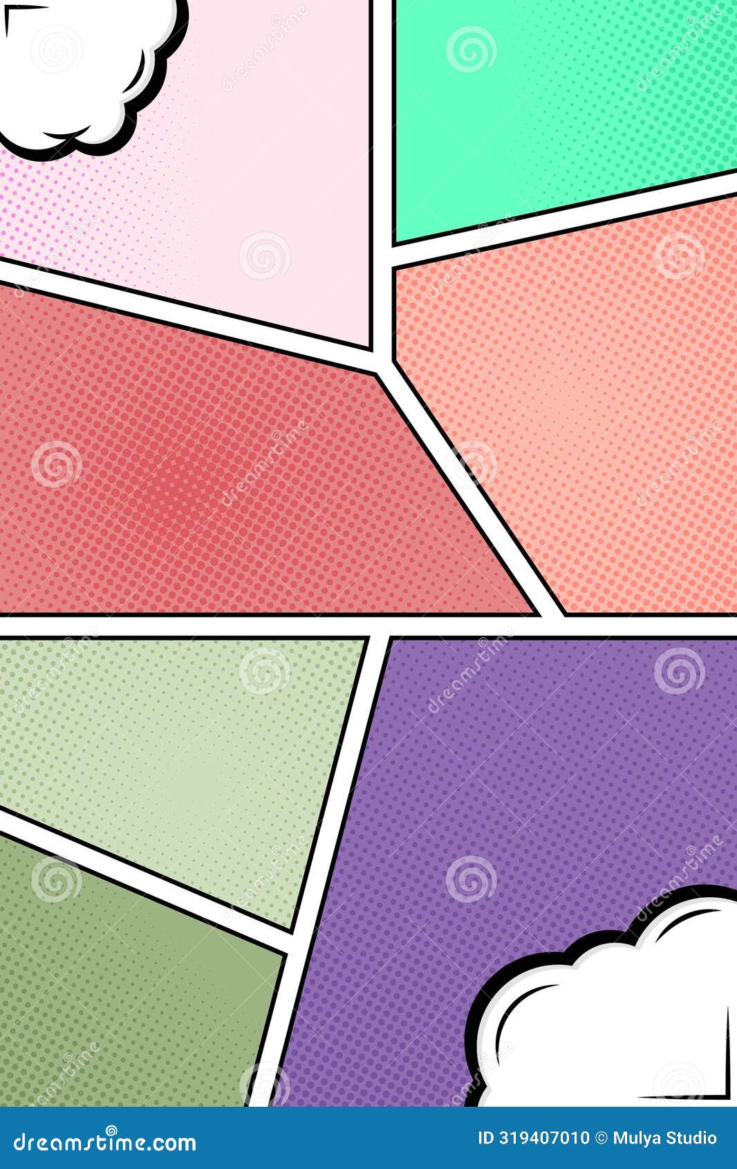 Comic Book Style Cloud Image Stock Illustration - Illustration of snack ...