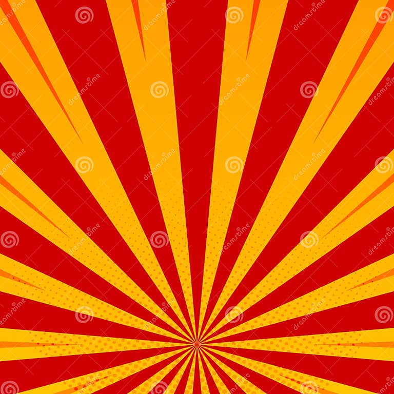 Retro Style Vintage Pop Art Backround Stock Vector - Illustration of ...