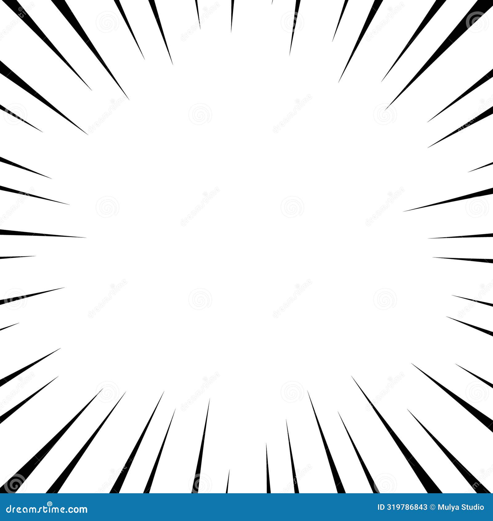 Comic Manga Style Background Retro Anime Lines Vector Cartoon Image ...