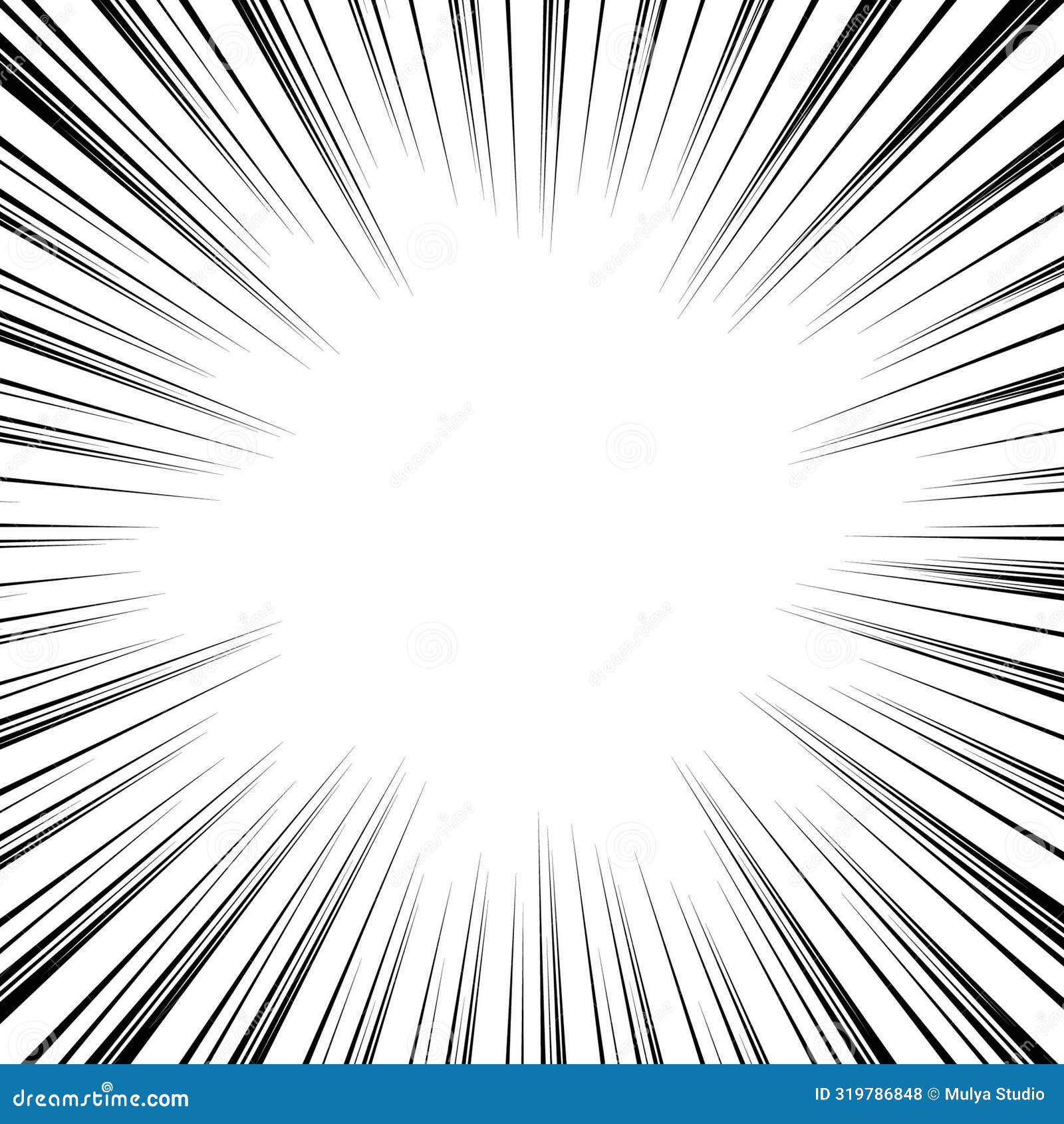 Cartoon Comic Background Style Anime Lines Vector Retro Image Stock ...