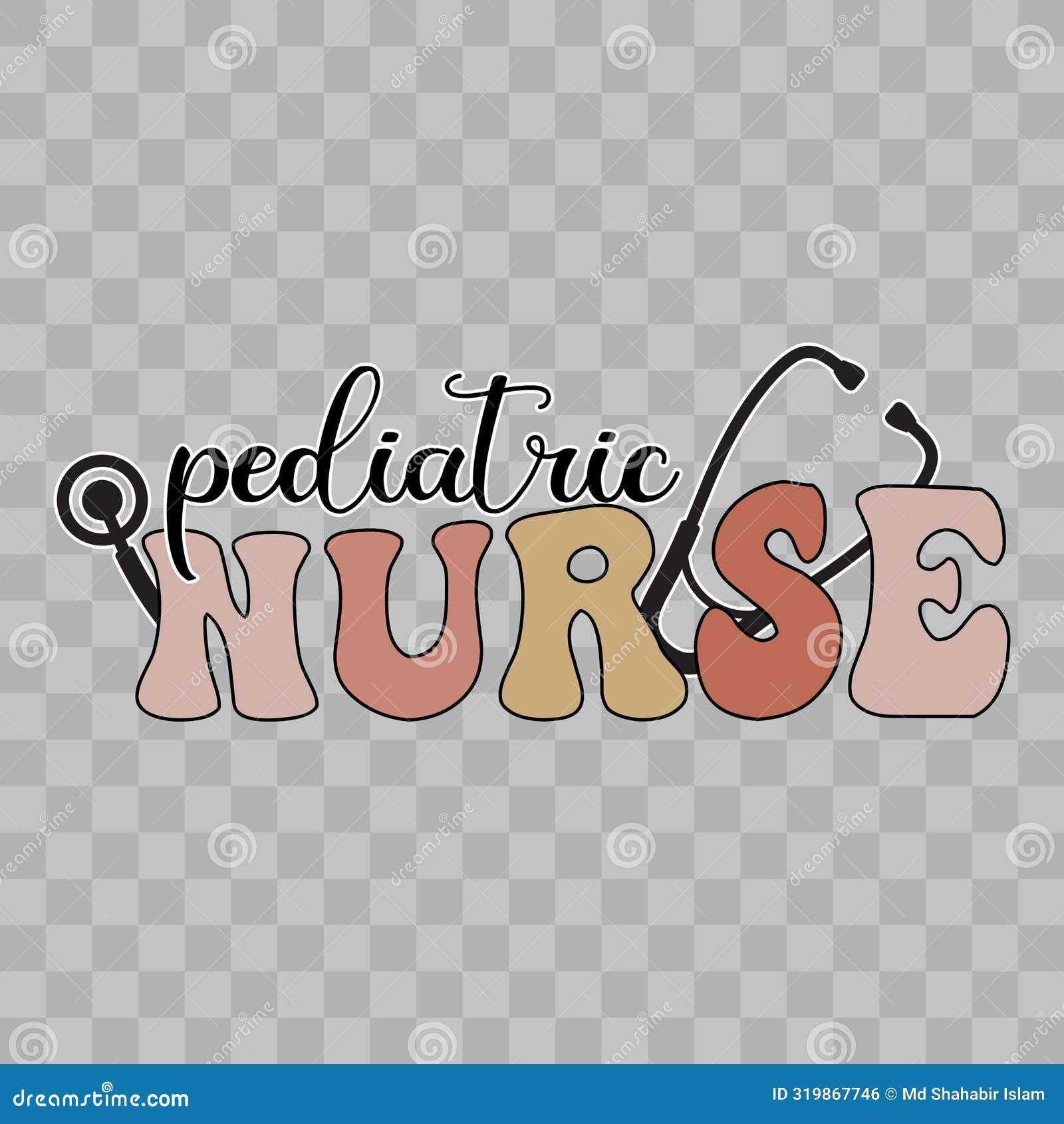 Pediatric Nurse Sticker, Nurse Sticker, Pediatric Nurse Sublimation ...