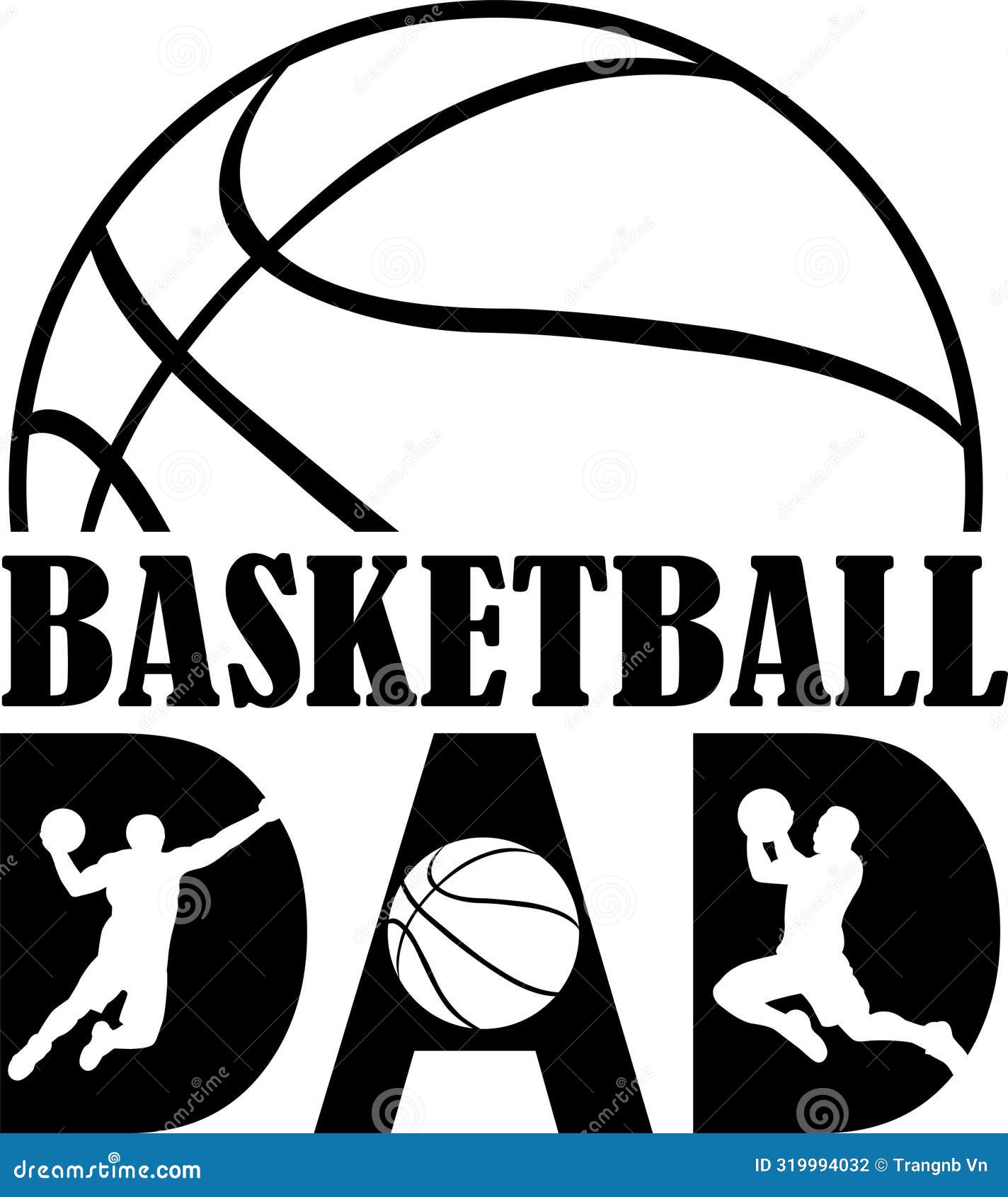 Basketball Dad, Basketball Clipart, Basketball Cut Files, Sports Files ...
