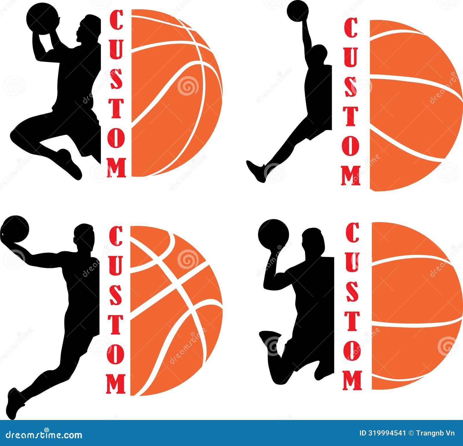 Custom Men Basketball, Basketball Clipart, Basketball Cut Files, Sports ...