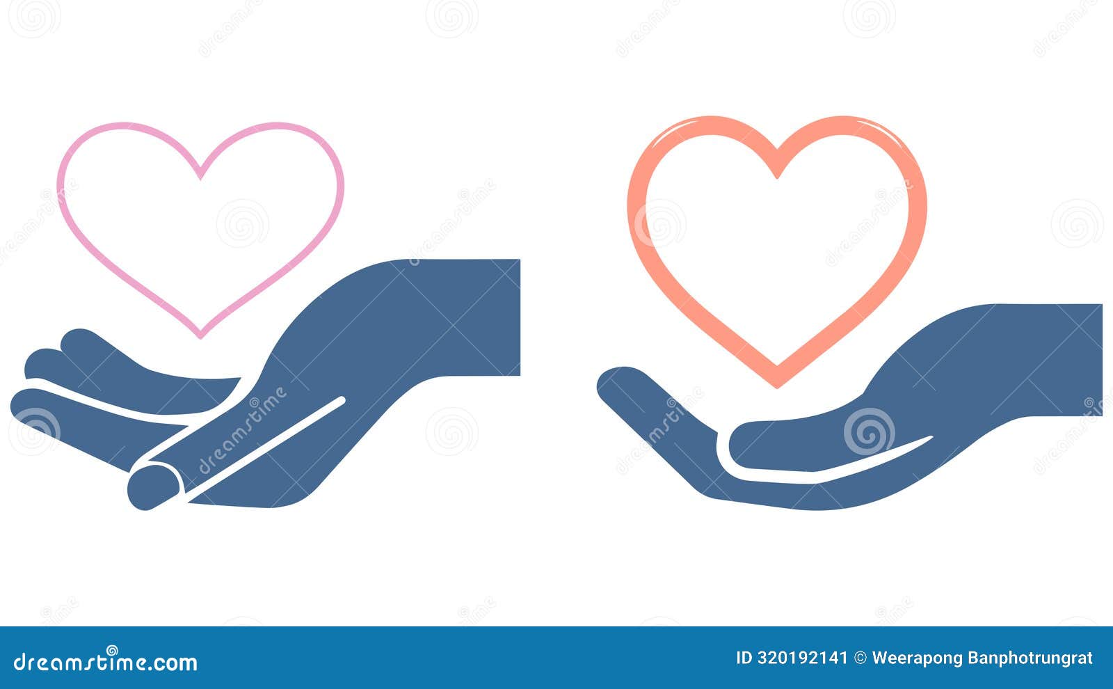 Heart Icon, Love Symbol Expanding Loving Kindness To the World Stock ...