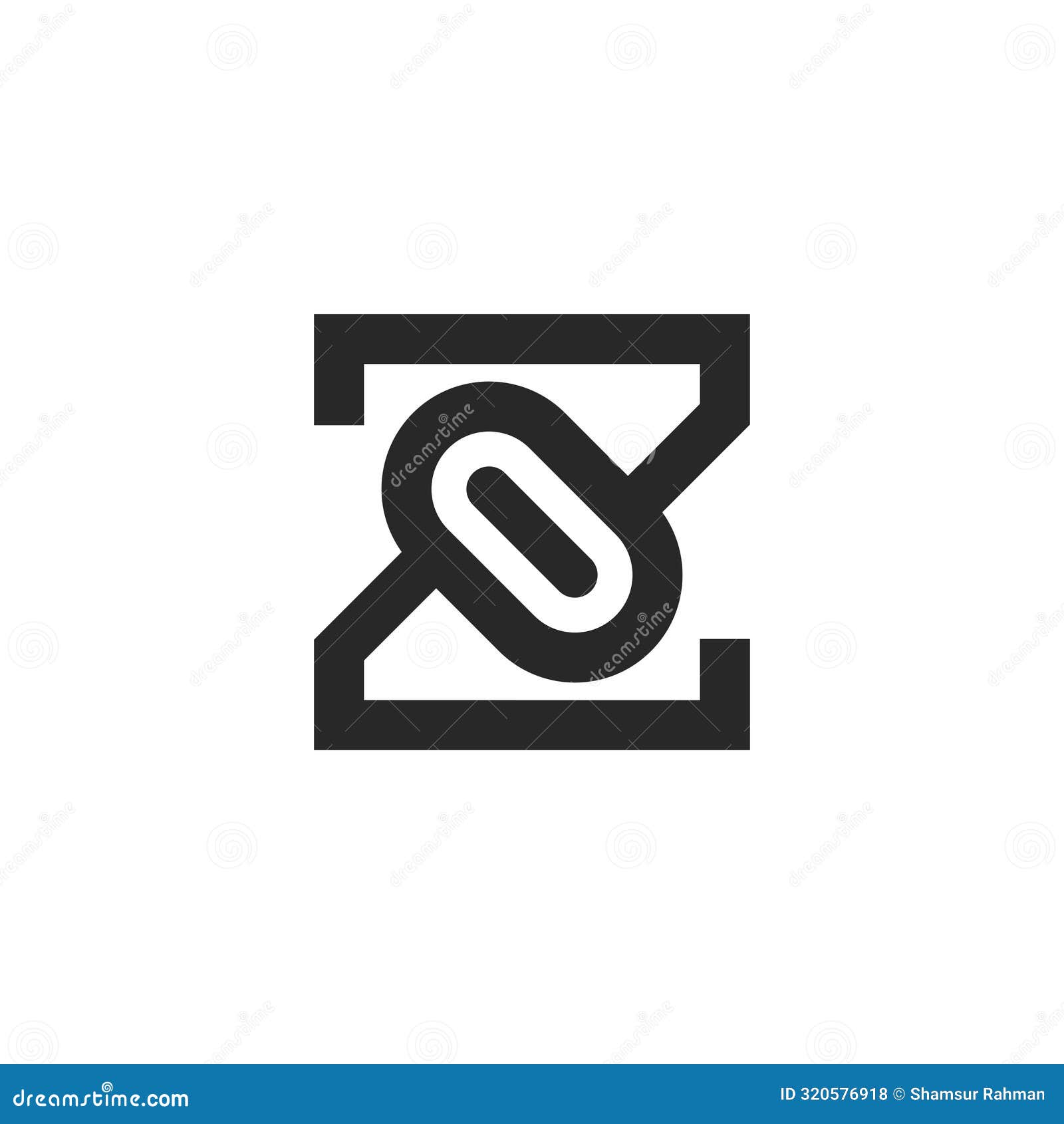 Alphabet Initials Logo ZO, OZ, Z and O Stock Vector - Illustration of ...