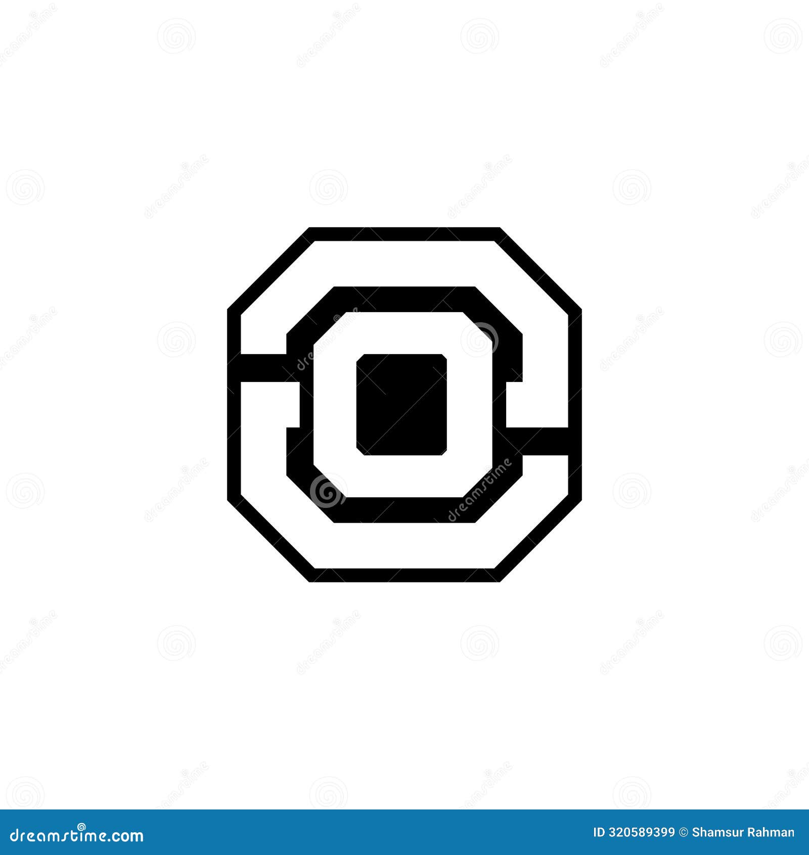 Alphabet Initials Logo ZO, OZ, Z and O Stock Vector - Illustration of ...