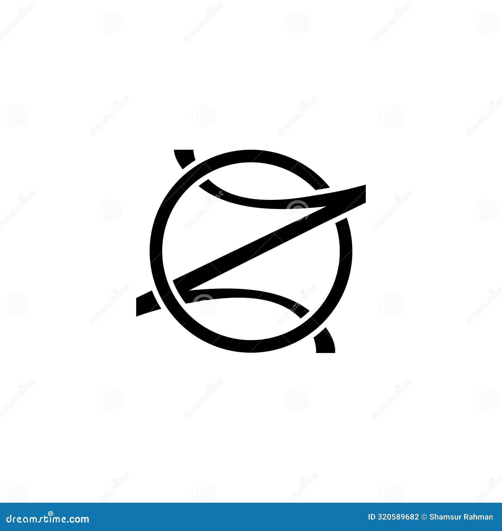 Alphabet Initials Logo ZO, OZ, Z and O Stock Vector - Illustration of ...