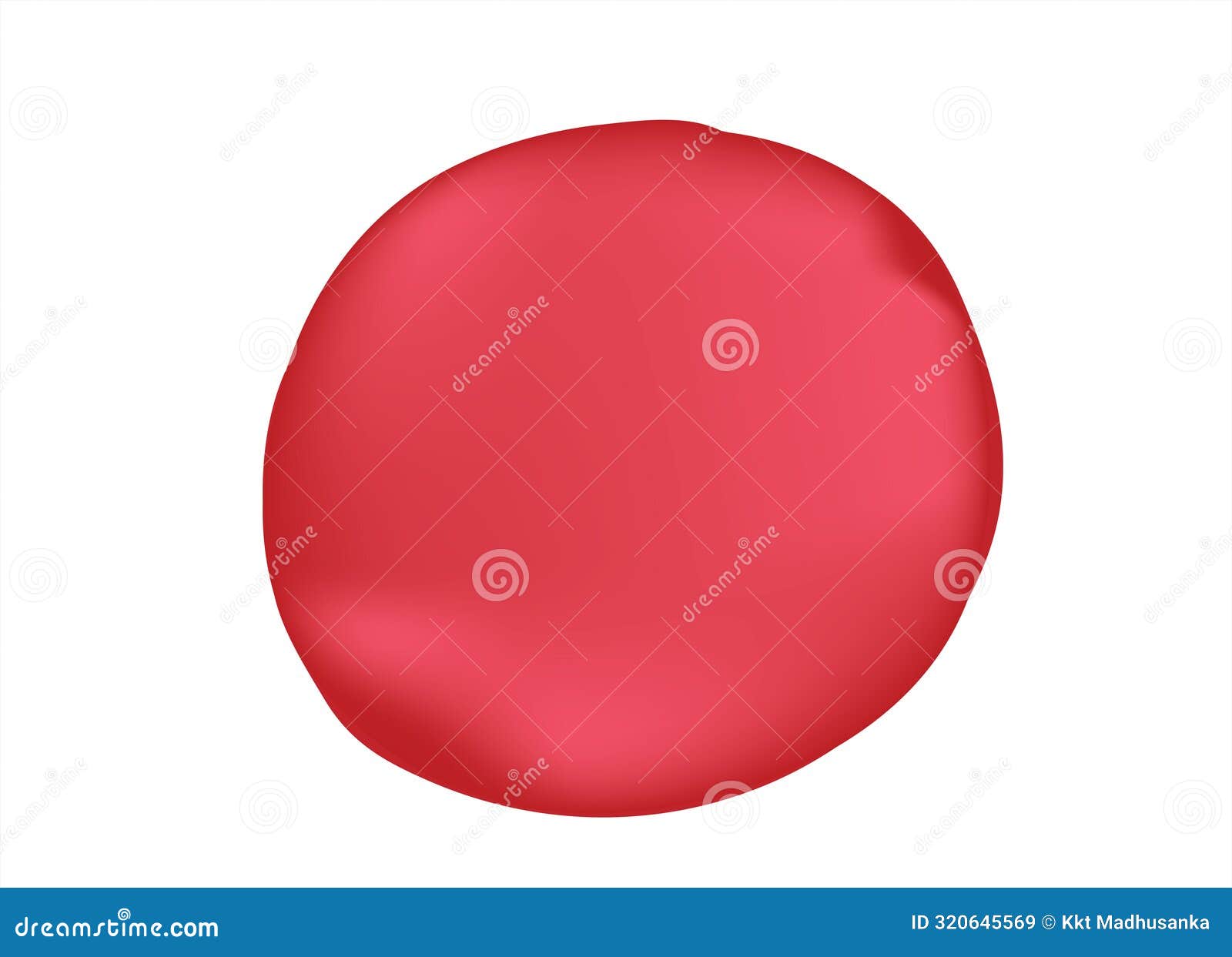 Outer Appearance Of Red Blood Cell Cartoon Vector | CartoonDealer.com ...