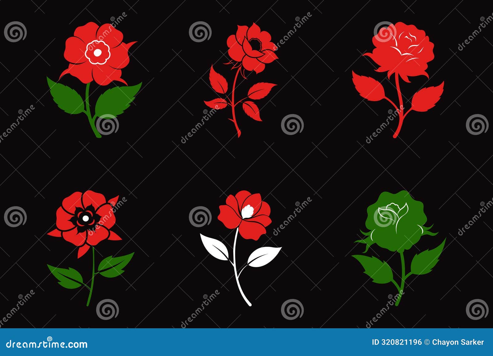 Wild Prairie Rose Vector Illustration Stock Illustration - Illustration ...