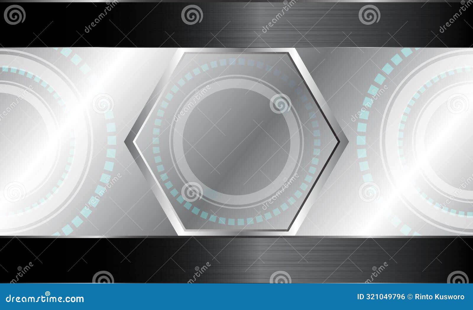 Elegant Metallic Background with Silver. Technology Design. Silver ...