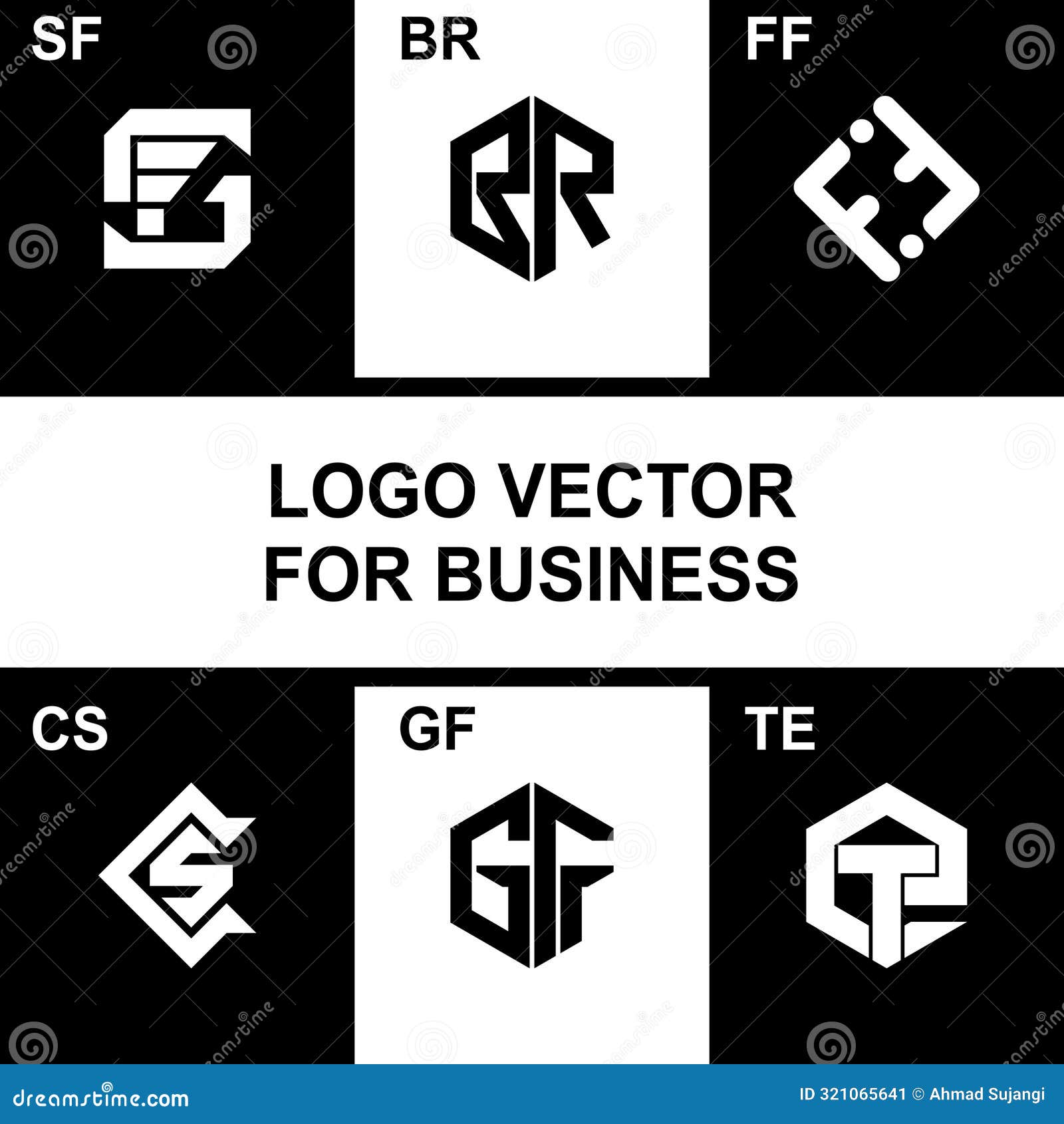 Collection of Vector Logo Designs for Company Signs or Trademarks Stock ...