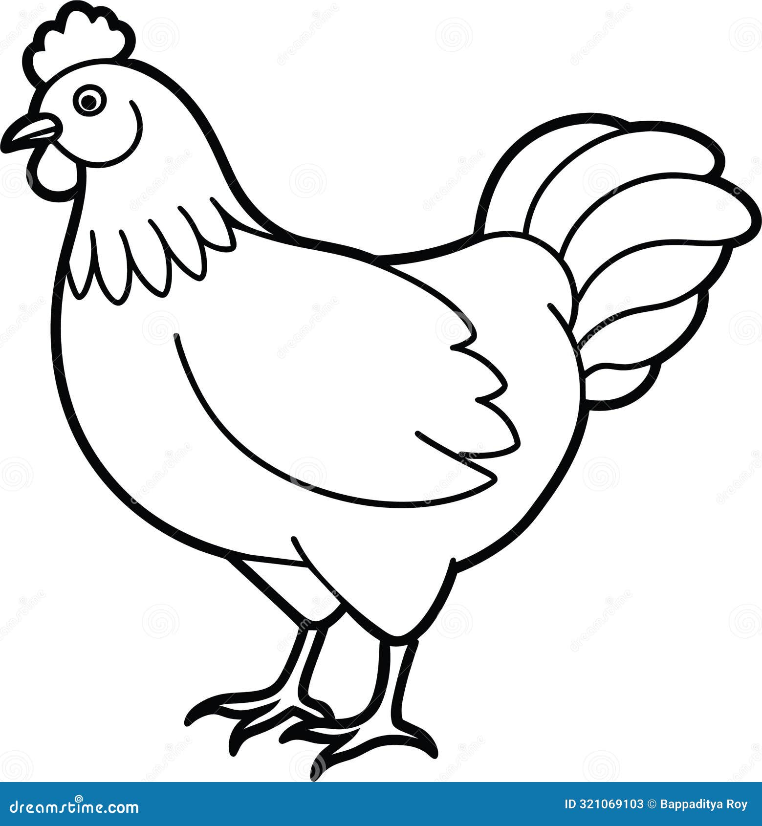 Chicken Vector Illustration Art Stock Vector - Illustration of chicken ...
