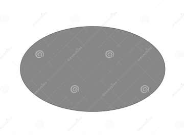 Oval shape icon stock image. Image of symbol, sign, object - 321496117