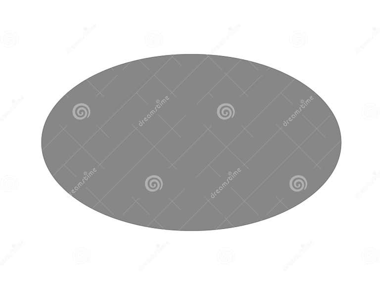 Oval shape icon stock image. Image of symbol, sign, object - 321496117