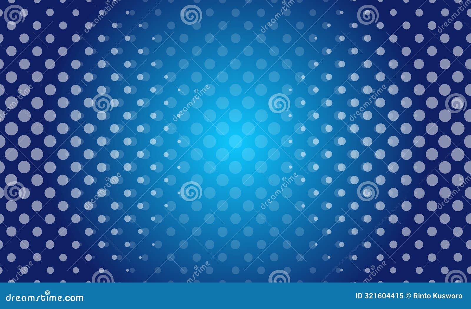 Abstract Dark Blue Dotted Background with Dimensional Perspective. Blue ...