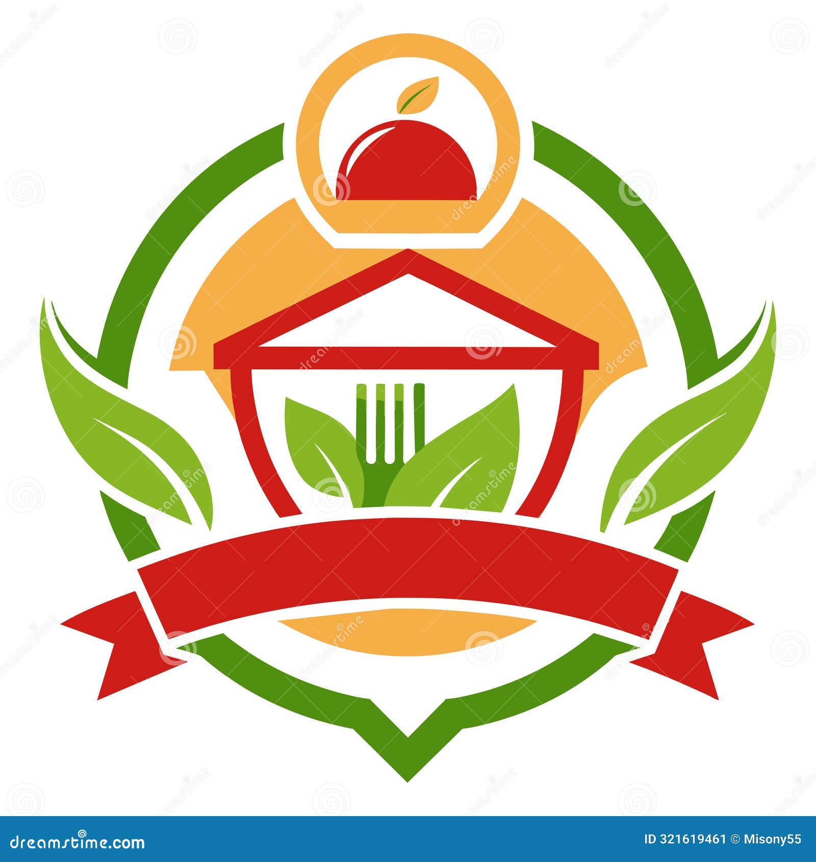 Food Minimalist Logo Icon Design Stock Illustration - Illustration of ...