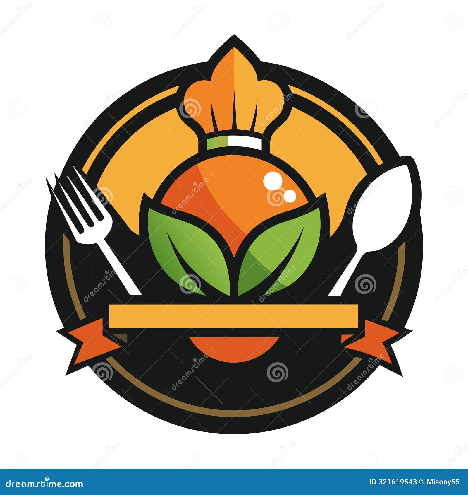 Food Minimalist Logo Icon Design Stock Illustration - Illustration of ...