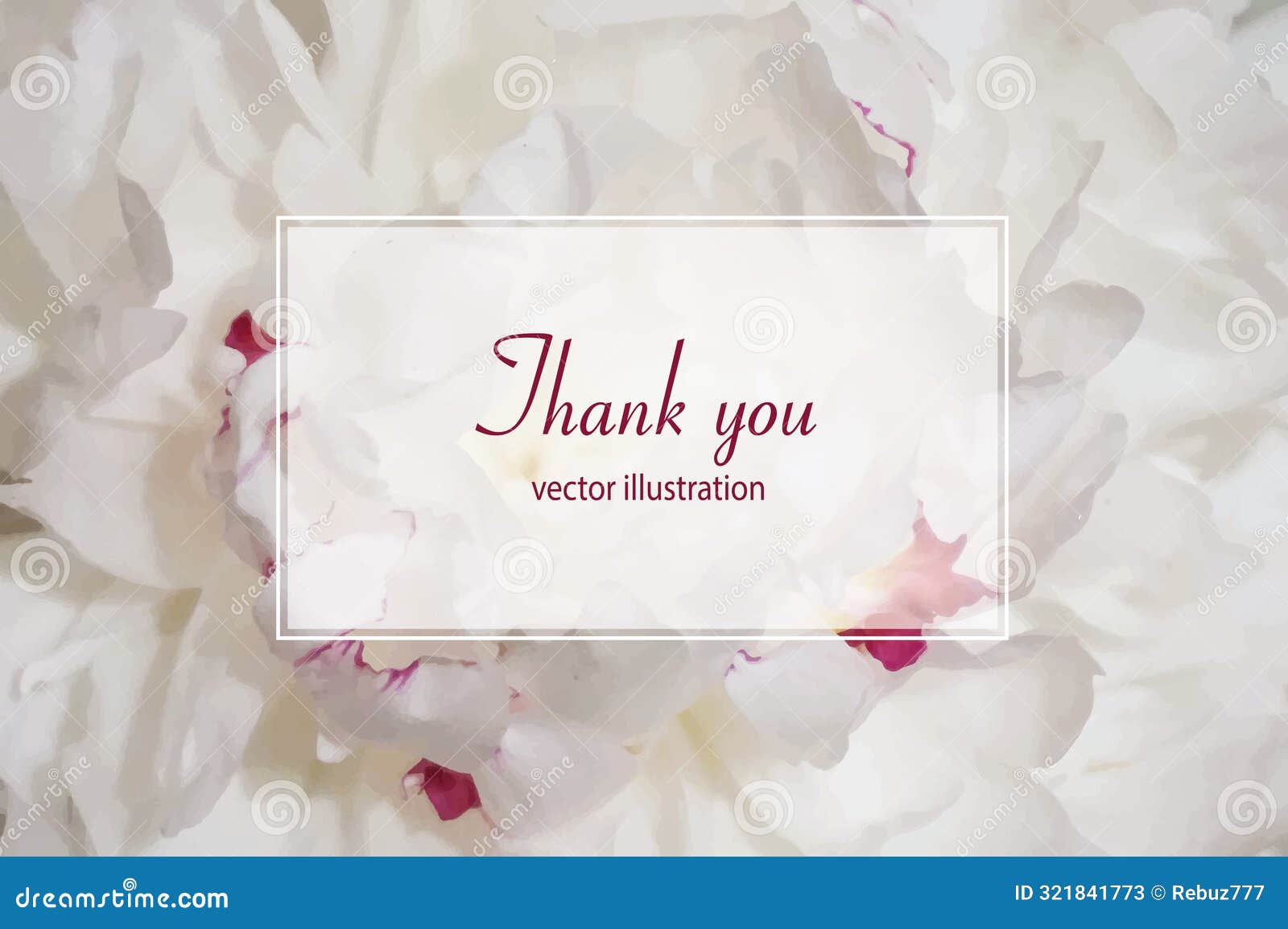 Colorful Vector White Peony Flowers Macro Photography, Close-up ...