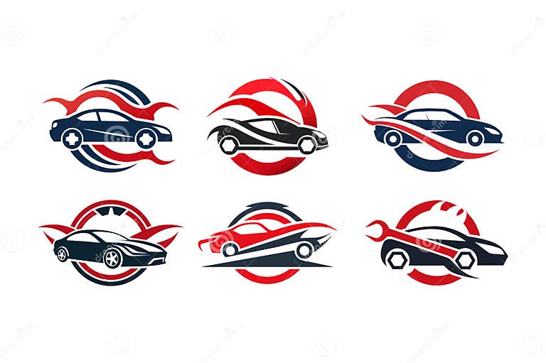 Sets of Car Logo Icons Vector Art Stock Vector - Illustration of ...