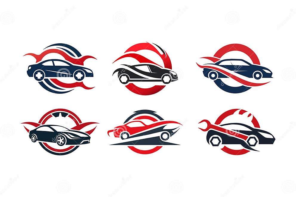 Sets of Car Logo Icons Vector Art Stock Vector - Illustration of ...