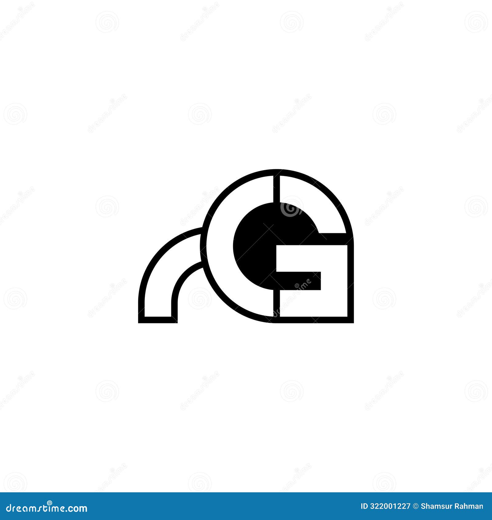 Alphabet Initials Logo YG, YG, G and Y Stock Vector - Illustration of ...