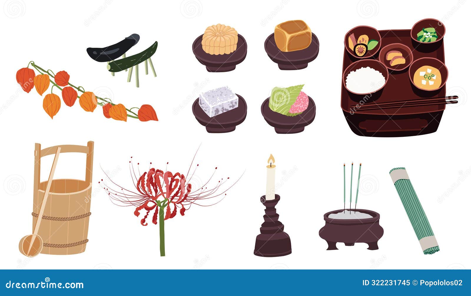 Japanese Obon Festival. In Japanese, It Is Written That `obon` Is A ...