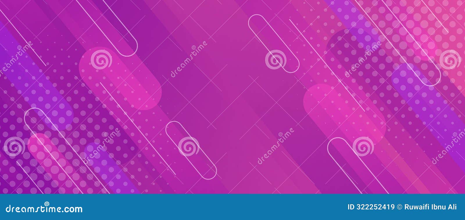 Abstract Purple Dynamic Background. Modern Geometric Banner Background ...