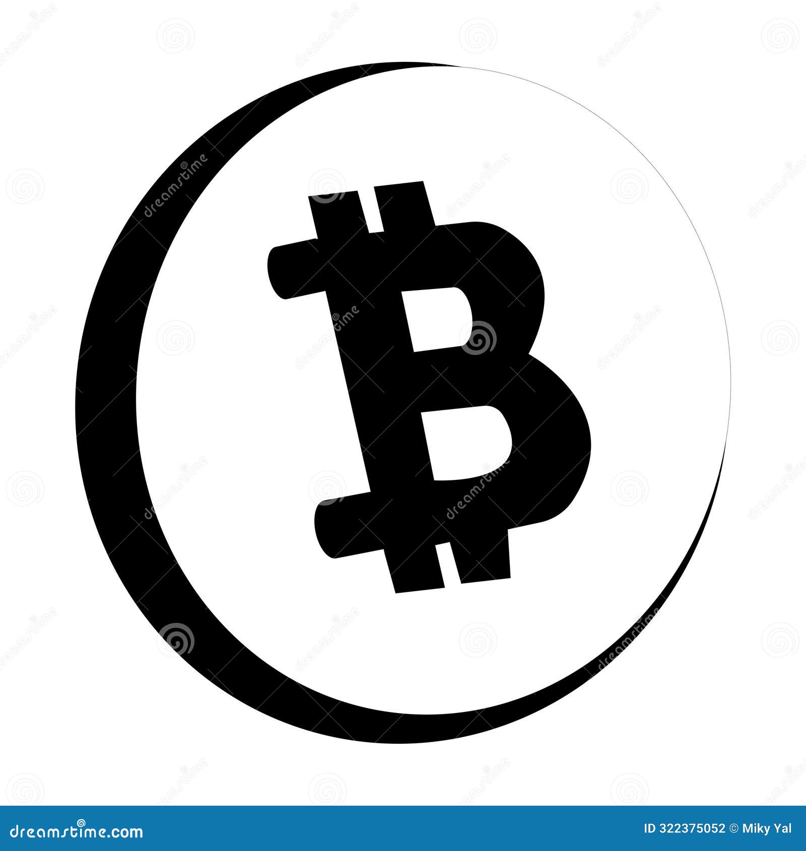 Bitcoin Icon. Flat Design Vector Bitcoin Icons, Signs of Modern ...