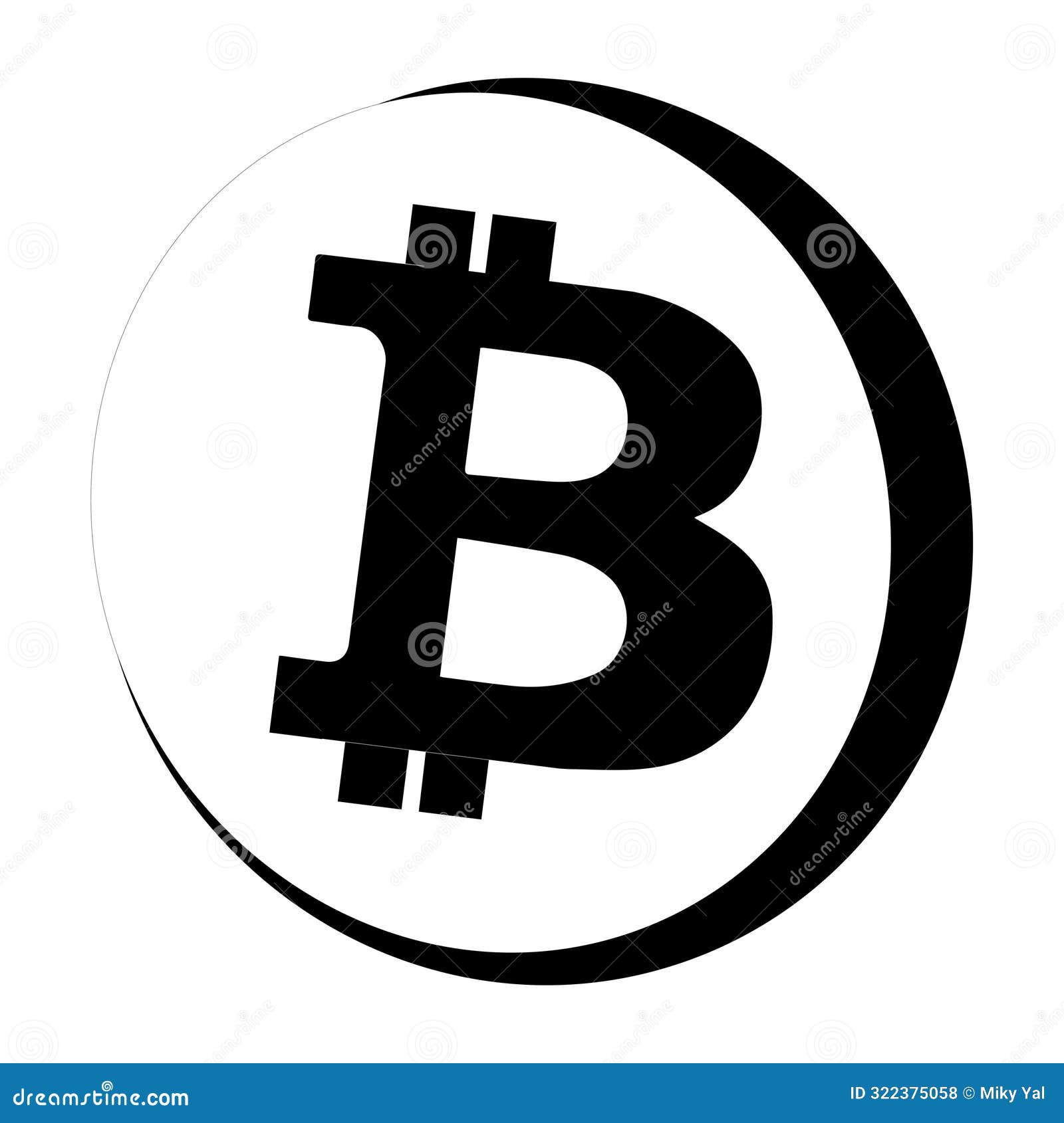 Bitcoin Icon. Flat Design Vector Bitcoin Icons, Signs of Modern ...