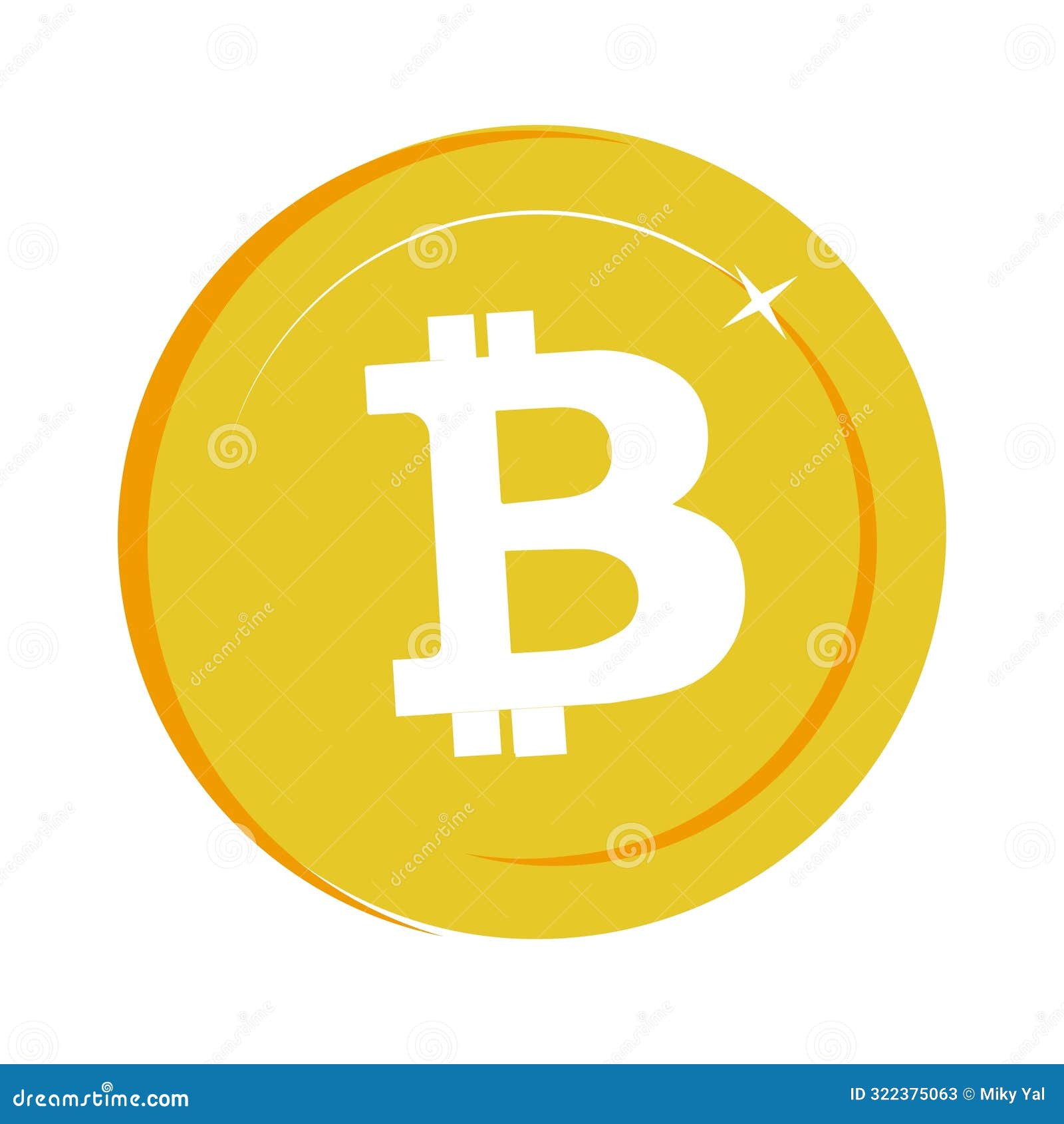 Bitcoin Icon. Flat Design Vector Bitcoin Icons, Signs of Modern ...