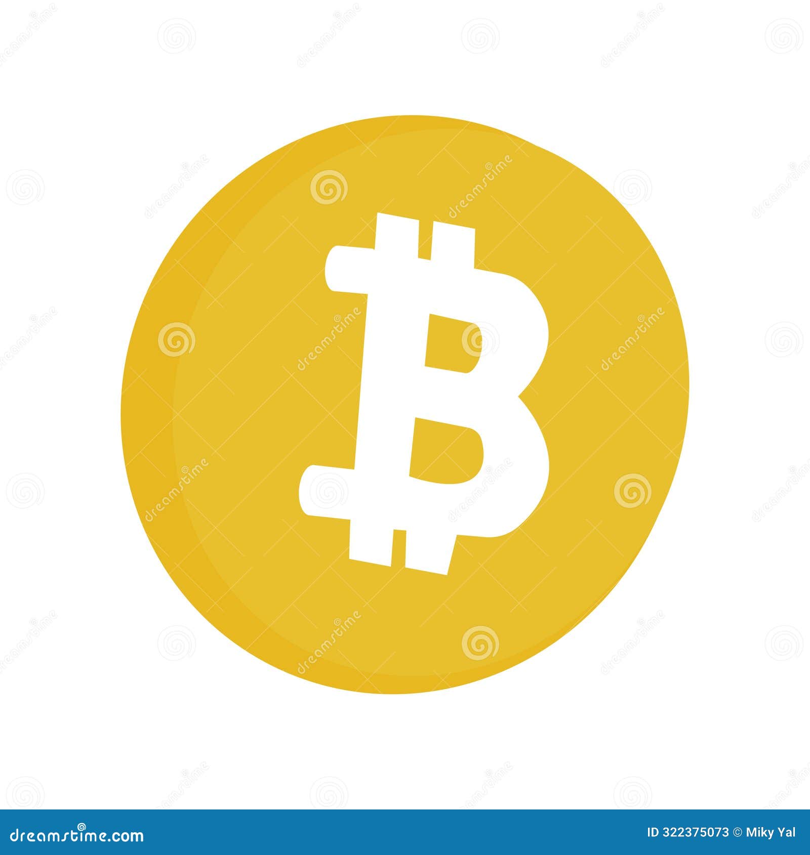 Bitcoin Icon. Flat Design Vector Bitcoin Icons, Signs of Modern ...