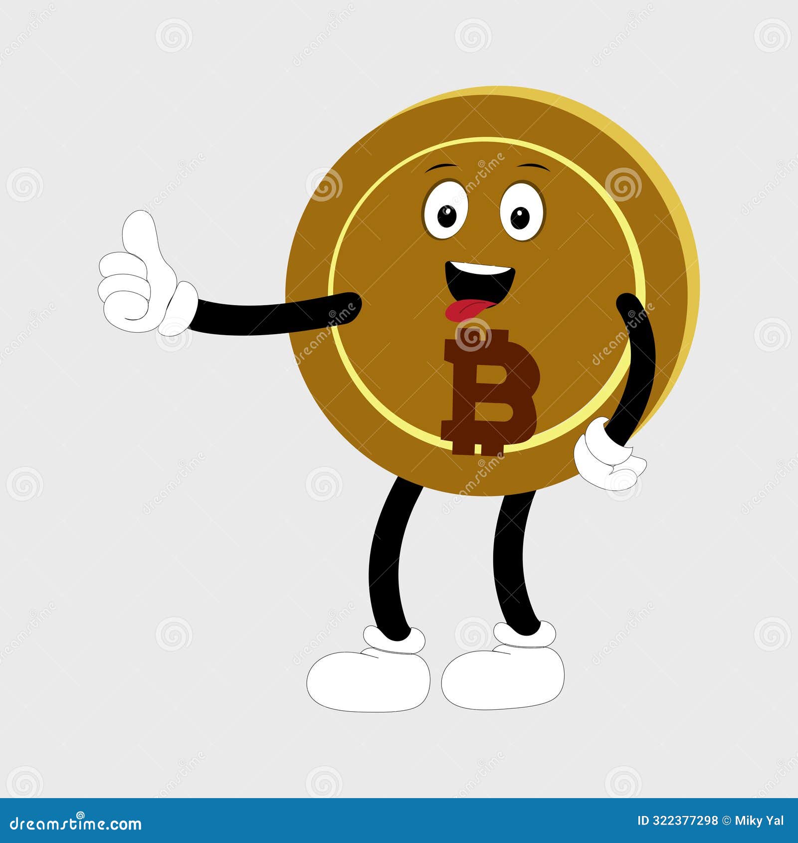 Bitcoin Crypto Currency Character Design Mascot, Gestures of Cute ...
