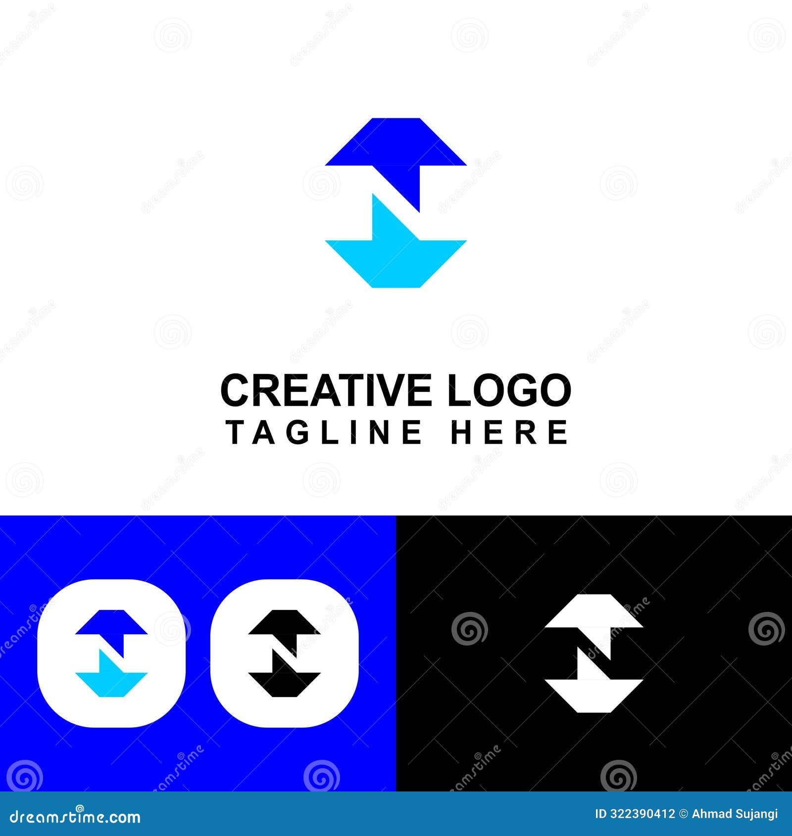 Simple and Easy To Remember Logo Design for Your Business Stock Vector ...