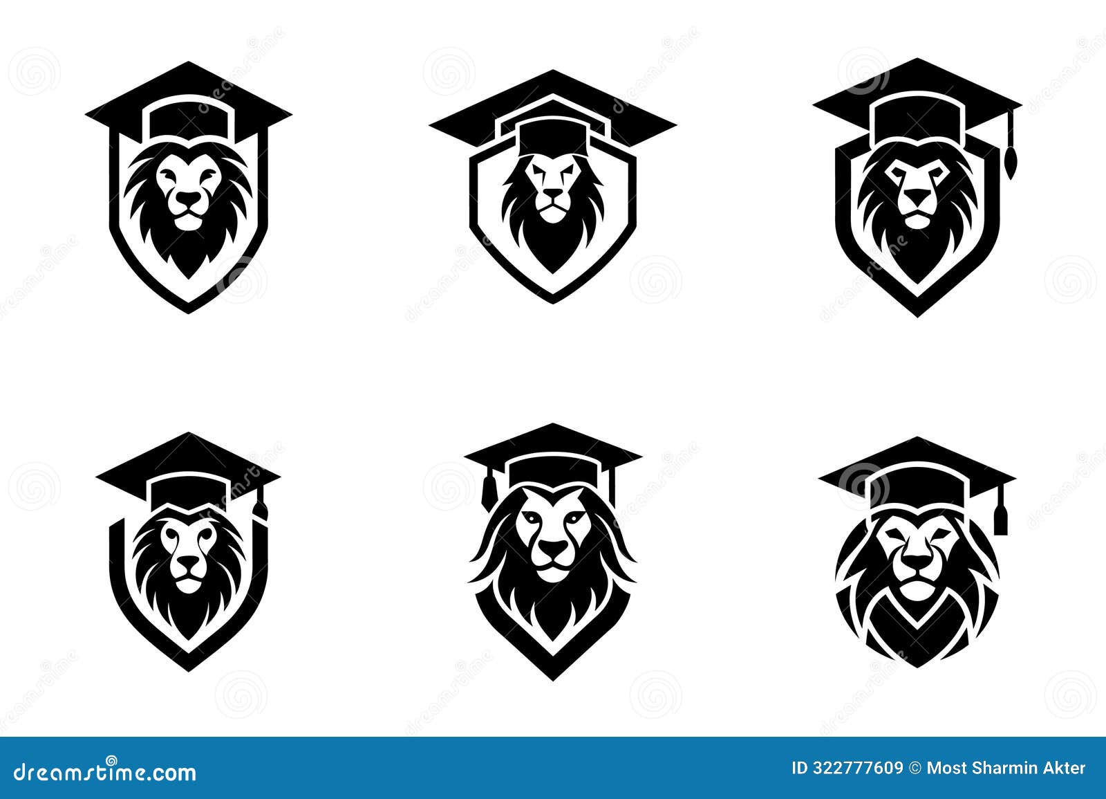 Minimalist Education Logo Vector Art Illustration. Stock Vector ...