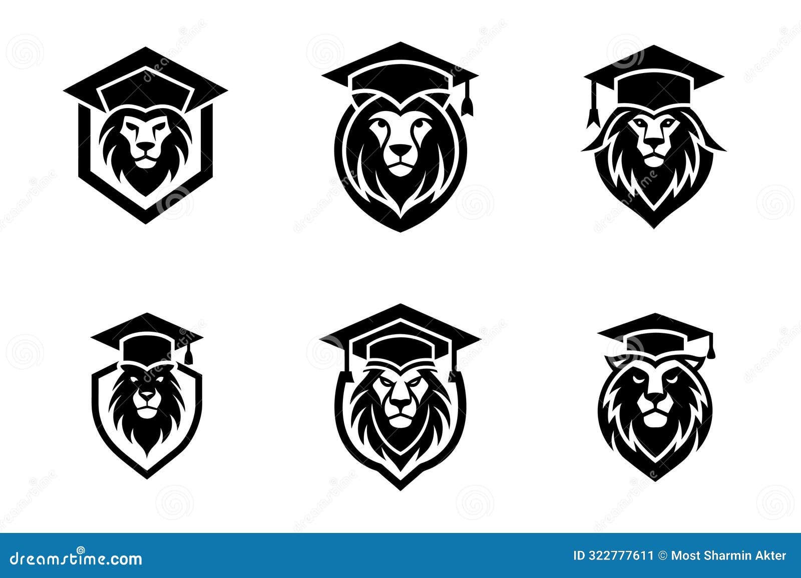 Minimalist Education Logo Vector Art Illustration. Stock Vector ...