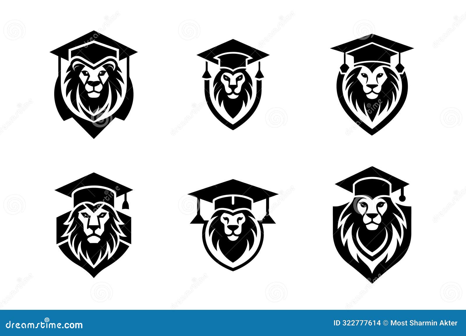 Minimalist Education Logo Vector Art Illustration. Stock Vector ...