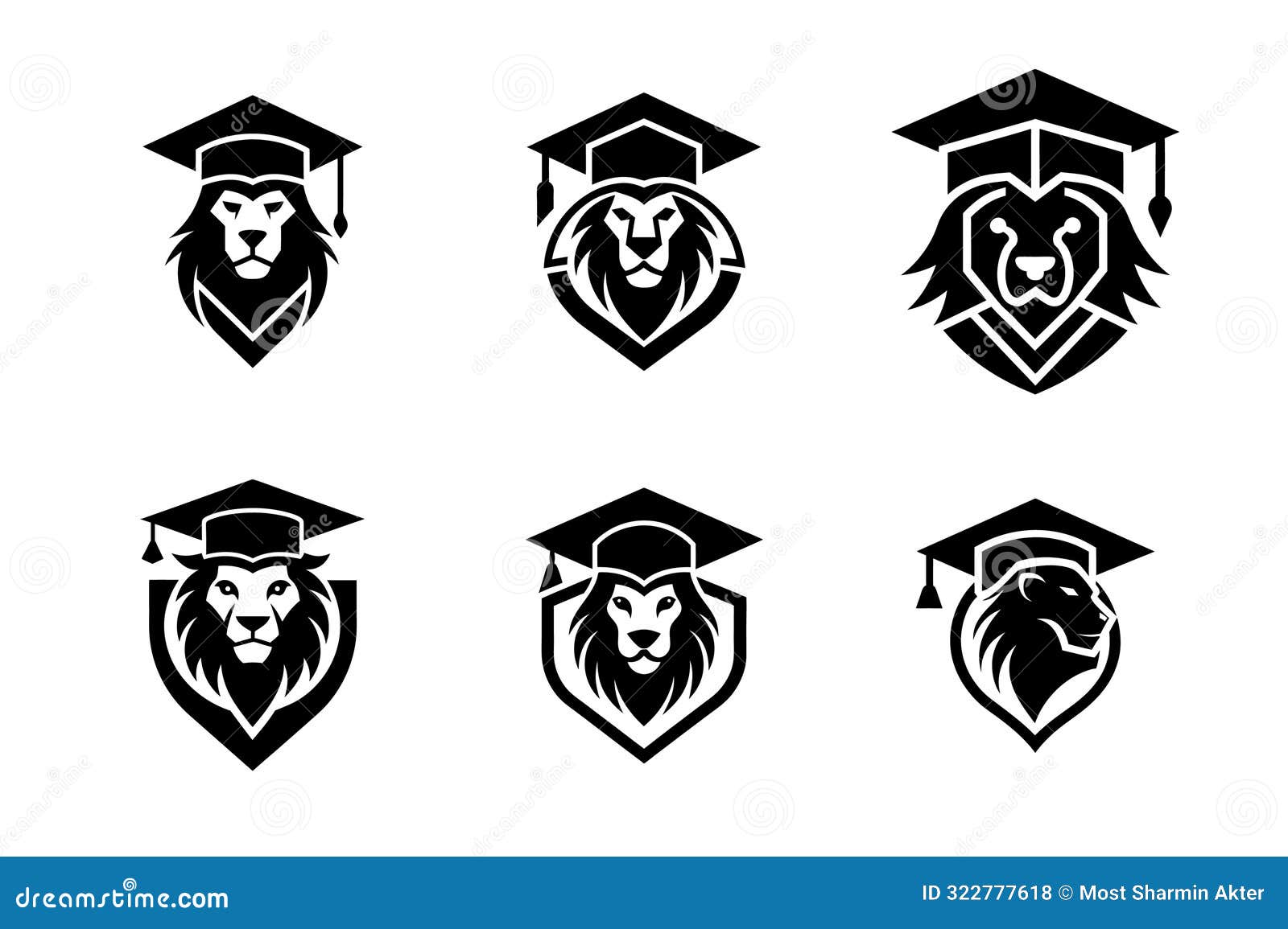 Minimalist Education Logo Vector Art Illustration. Stock Vector ...