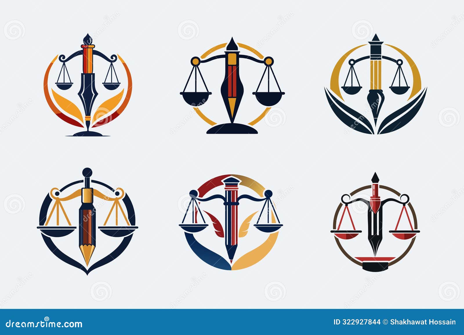 This is a Law Logo Vector stock vector. Illustration of abstract ...