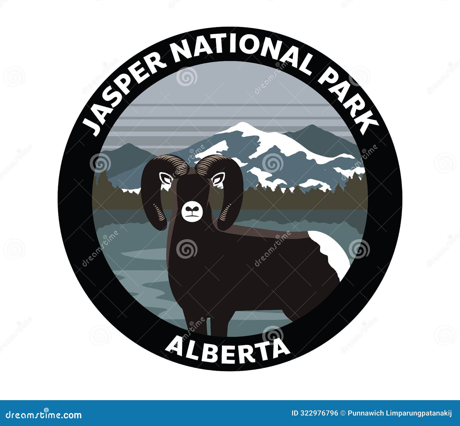 Alberta Vector Map Outline | CartoonDealer.com #260886870