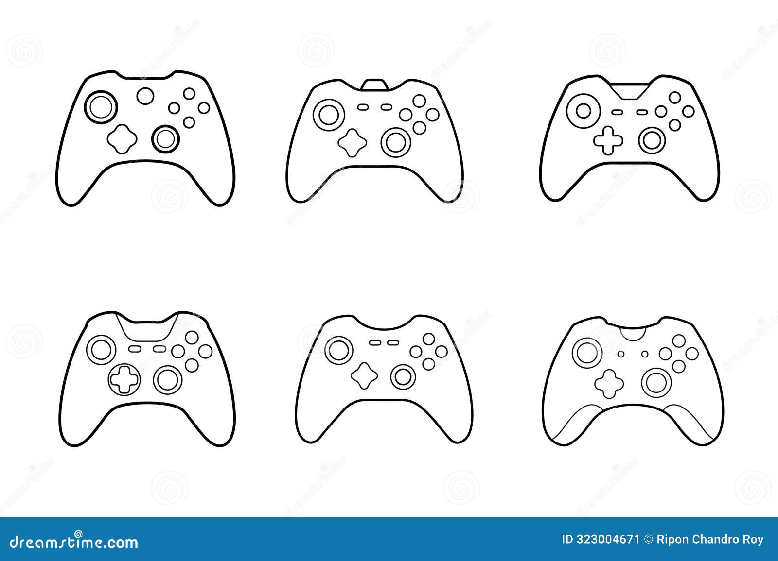 Joystick Xbox Illustration Vector File Stock Illustration ...