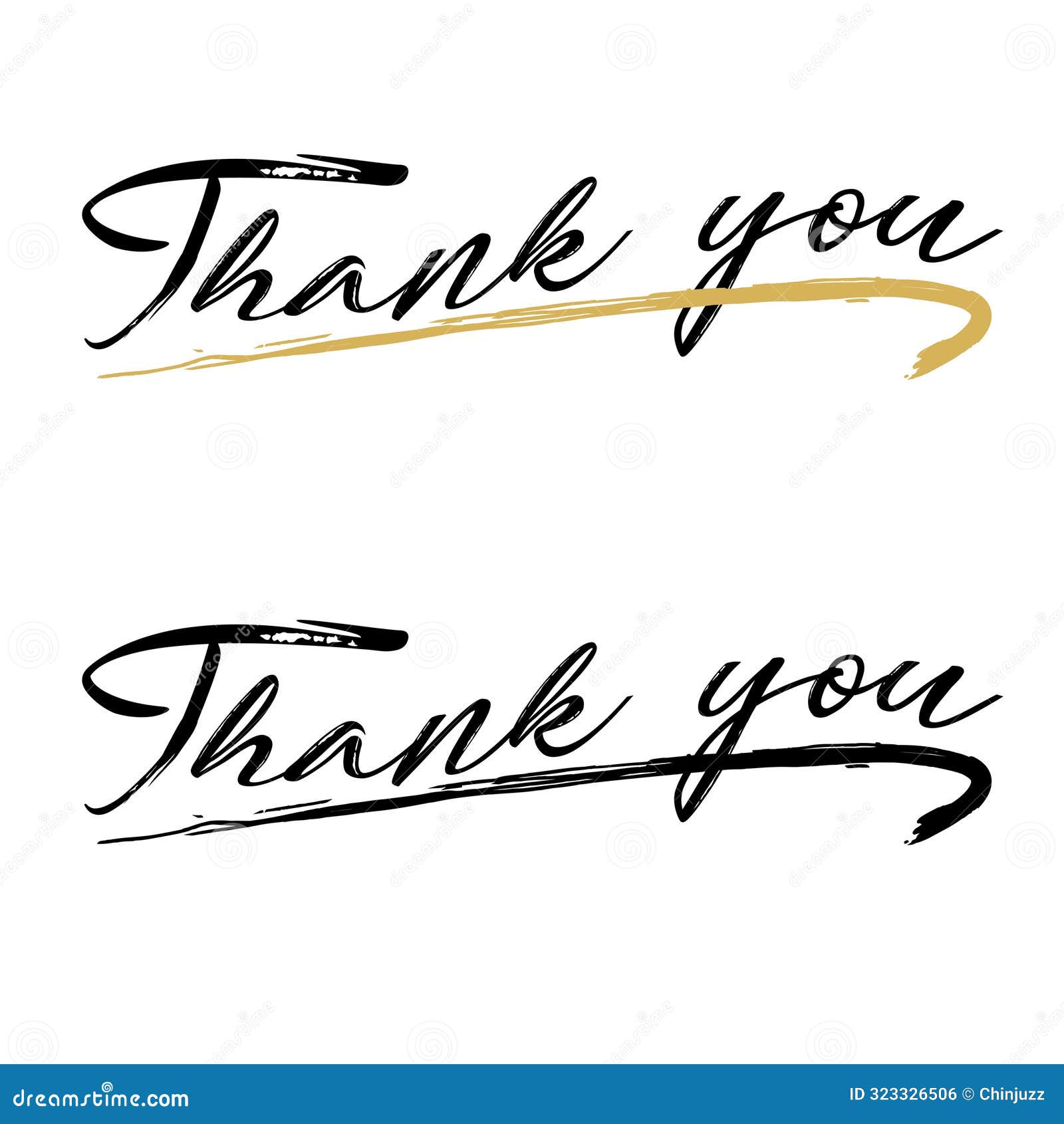 Thank You Text Icon Vector Eps Stock Vector - Illustration of banner ...
