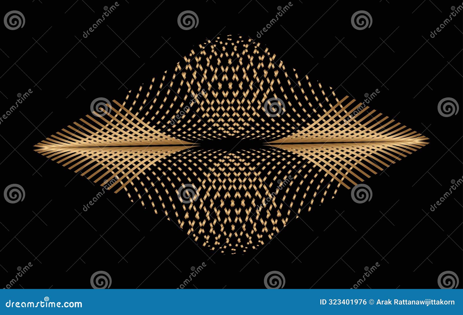 Abstract Dome Shape Modern Architecture Graphic Design Vector Stock ...